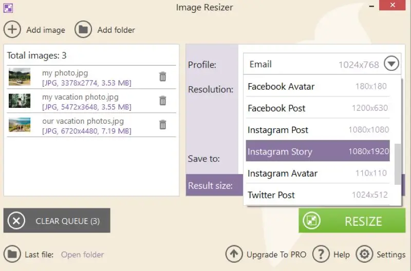 Top 6 Image Resizers of 2024: Online and PC Options - Icecream Apps