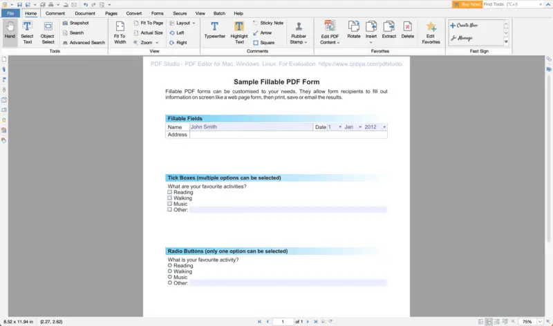 How to Fill in PDF forms on Desktop: Best Software - Icecream Apps