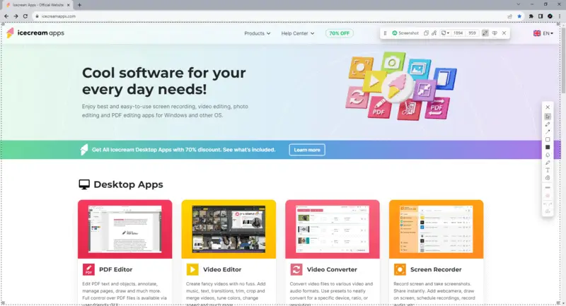 How to Screenshot a Website: 5 Ways in 2025 - Icecream Apps