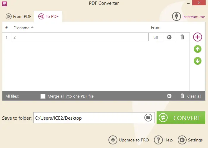 How to Convert TIFF to PDF on Windows, macOS, and Online - Icecream Apps